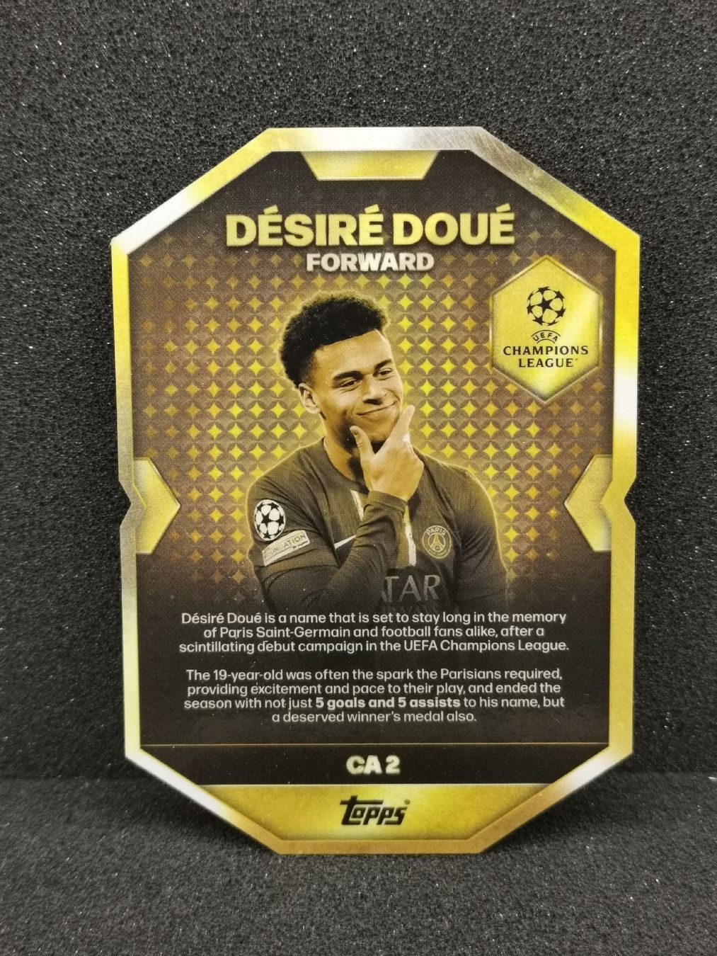 Match attax 2025/26 Désiré Doué Chrome Award Winner (Gebraucht) in ...