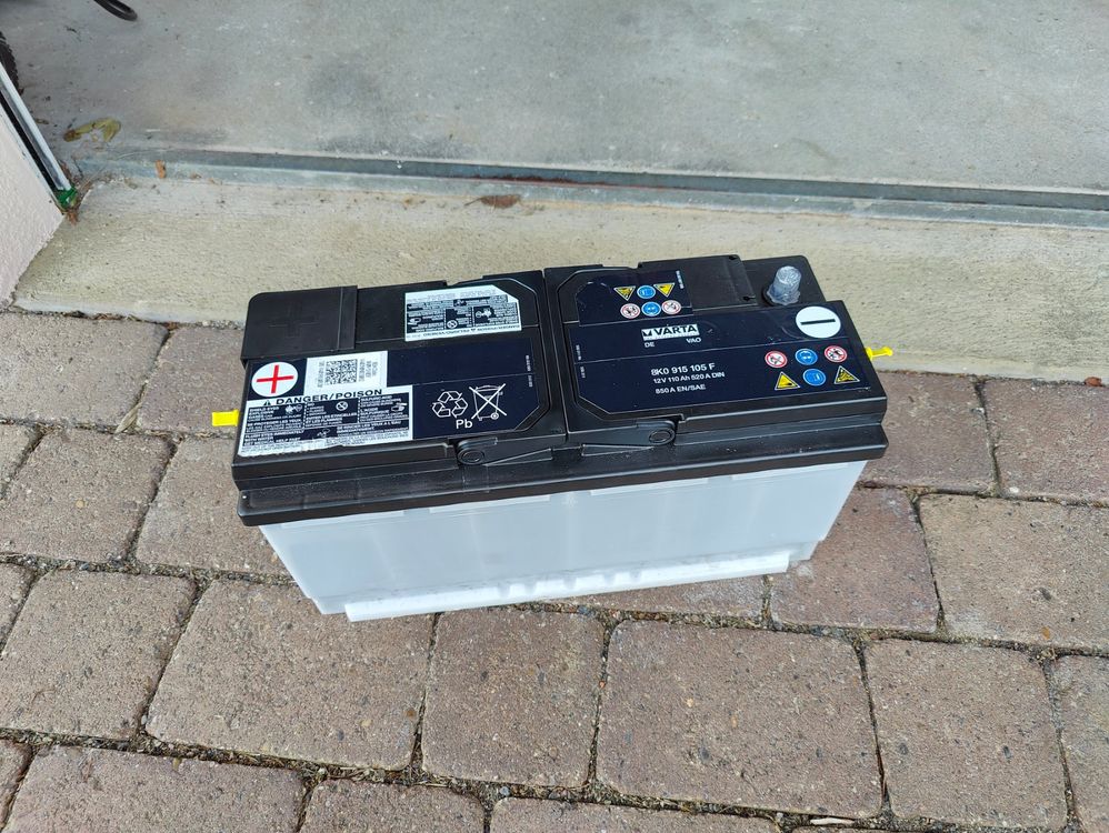 Autobatterie Varta 12v 110Ah 850A | Kaufen auf Ricardo