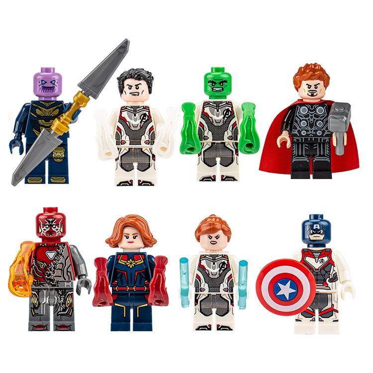 8 stk Marvel Avengers mini figures (Neu und originalverpackt) in ...