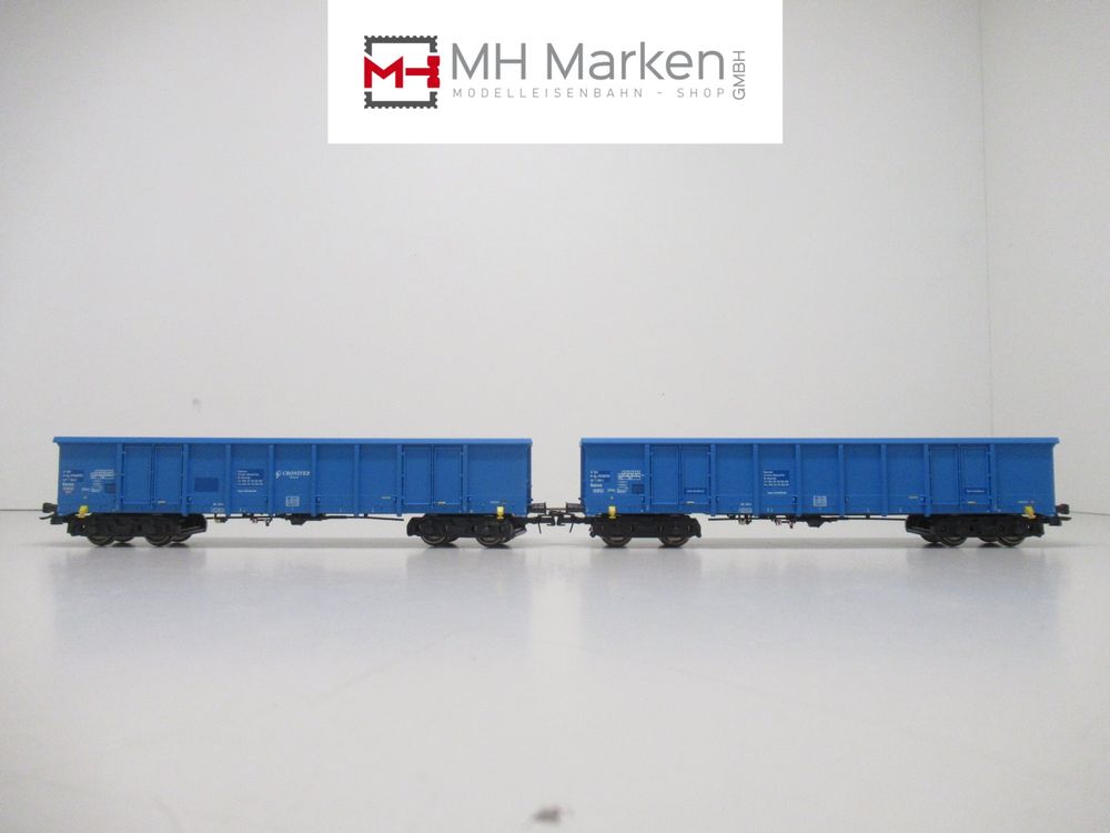 Roco 76023 2er Set Eanos Hochbordwagen "Cronifer" NL DC H0 (Gebraucht ...