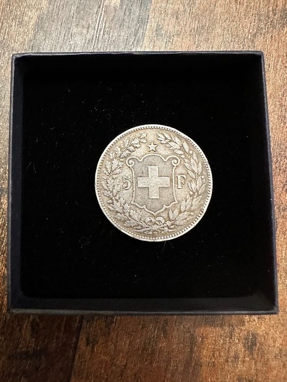 Schweiz 5 Franken 1908 ~ Frauenkopf (Gebraucht) in Steinhausen für CHF 120 – mit Lieferung auf ...