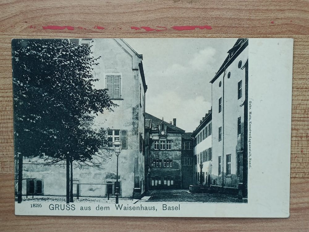 Alte PK / Gruss aus dem Waisenhaus Basel - gelaufen 1907 (Gebraucht) in Brugg AG für CHF 15 ...