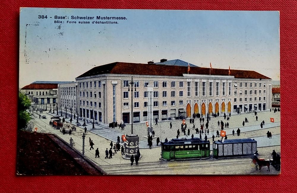 Basel - Mustermesse - Tram - Strassenbahn mit Gepäckwagen (Gebraucht) in Rothrist für CHF 14.5 ...