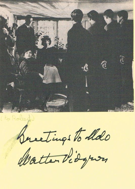 Walter Pidgeon 1897-1984 Autogramm signiert Karte 10x15cm (Gebraucht ...