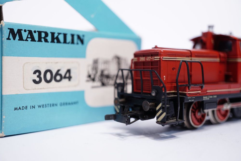 5œ Märklin 3064 DB Rangierlok BR 260 rot | Kaufen auf Ricardo