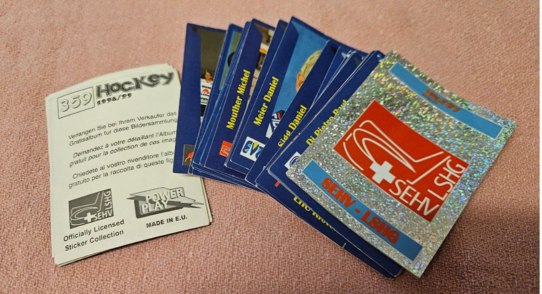 Lotto figurine "Hockey 1998-1999" (Usato) a Melano per CHF 15 – con ...