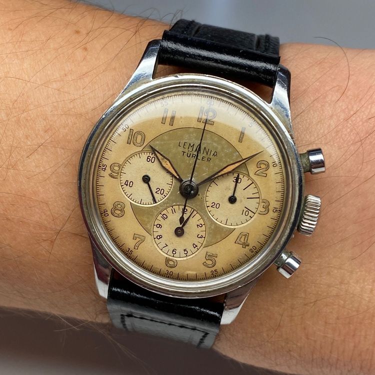 Lemania Türler Chronograph 27CH 1940’s | Acheter sur Ricardo