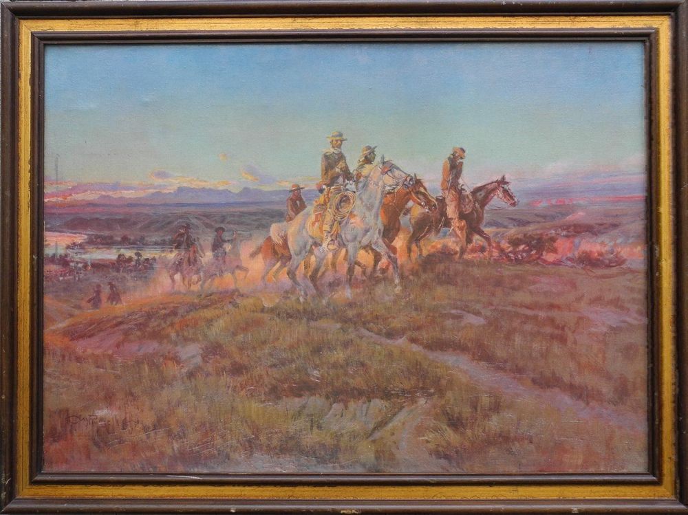 Charles M.RUSSELL 1864–1926 USA Free Trapper 1923 (Gebraucht) in ...