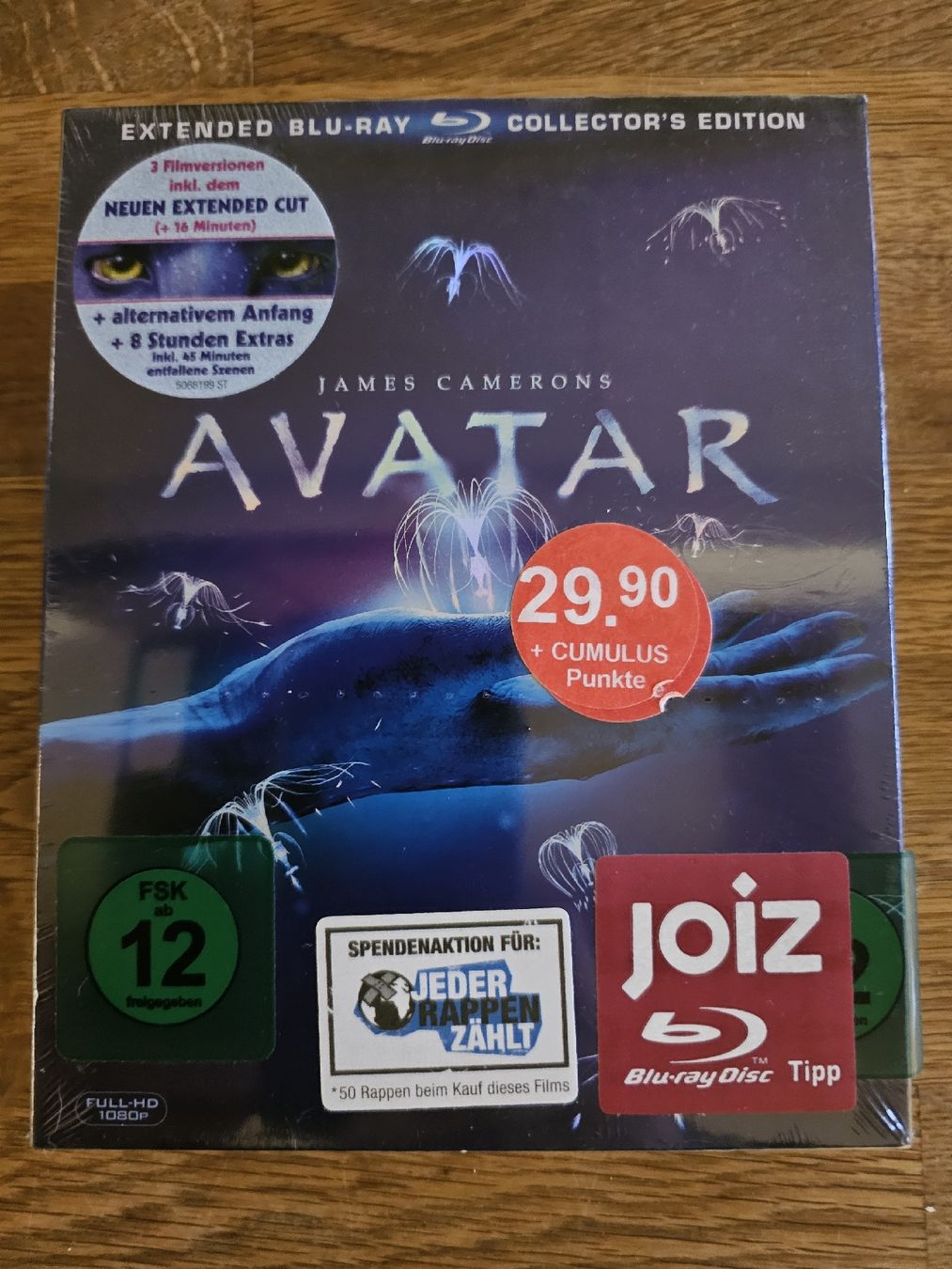 Avatar Extended Collector's Cut Blu-Ray, Top Zustand (Neu und ...