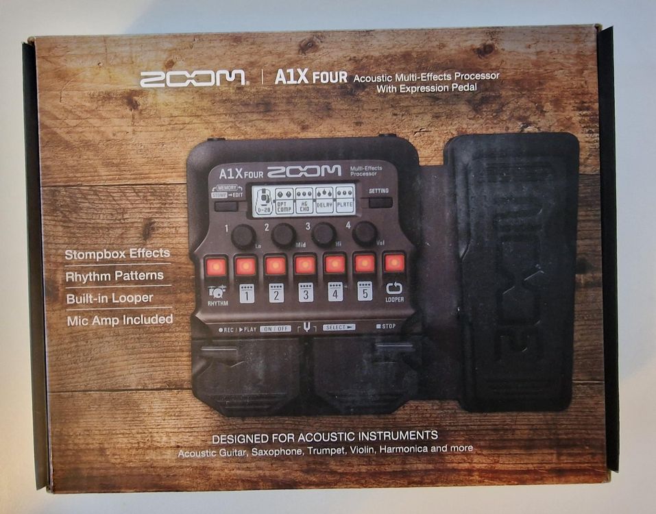 Zoom A1X Four Acoustic FX Ped | Kaufen auf Ricardo