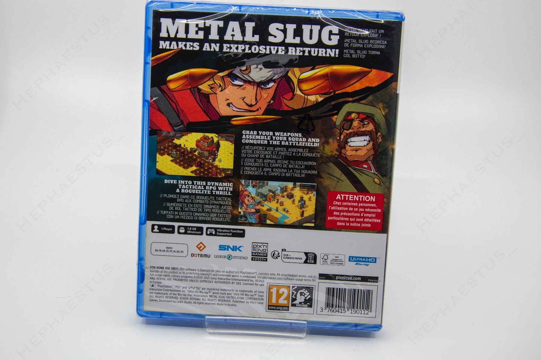 Metal Slug Tactics PS5 NEU&OVP (sealed) (Neu und originalverpackt) in ...