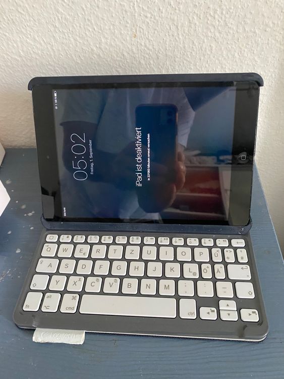 iPad mini 1 Wi-Fi Cellular 64GB Black mit Tastatur (Gebraucht) in ...