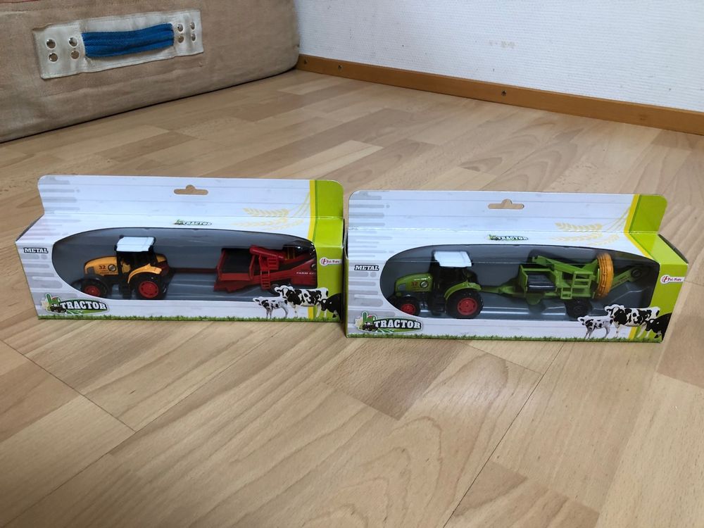 2 Traktoren mit Anhänger | Kaufen auf Ricardo