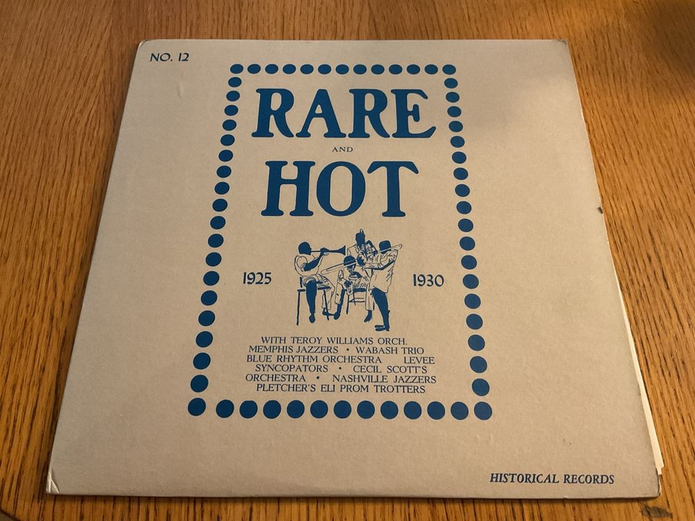 Seltene LP „Rare and Hot" Historical Rec. 1967 (Gebraucht) in Steinach ...