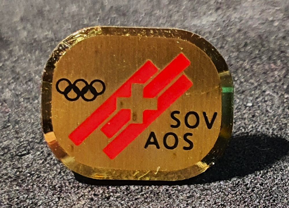 Y182 - Pin Swiss Team SOV AOS (Gebraucht) in Reinach BL für CHF 2 – mit Lieferung auf Ricardo kaufen