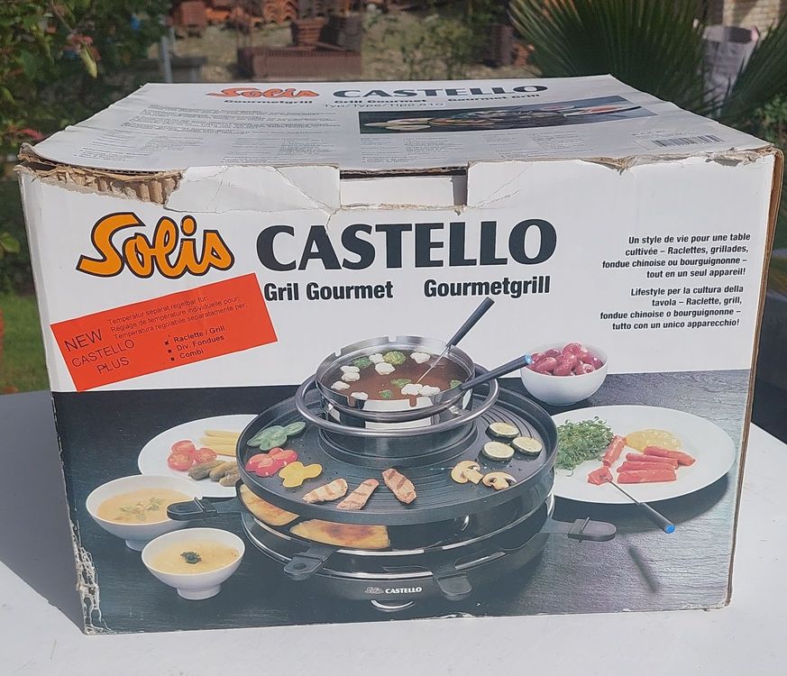 Solís Castello Gourmetgrill (Neu (gemäss Beschreibung)) in für CHF 55.3 ...