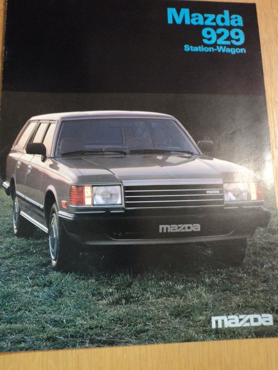 Prospekt Mazda 929 Station Wagon 1982 (Gebraucht) in für CHF 1 – mit ...