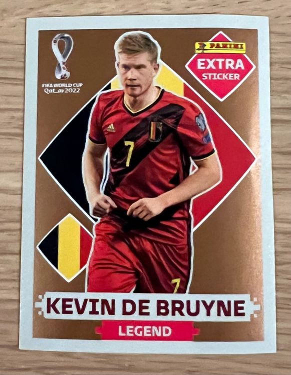 Panini Extras Sticker - Kevin de Bruyne BRONZE LEGEND | Kaufen auf Ricardo