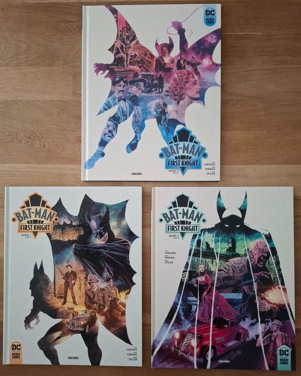 BATMAN * FIRST-KNIGHT Nr. 1 - 3 (komplett) * BAT-MAN (Neu (gemäss ...