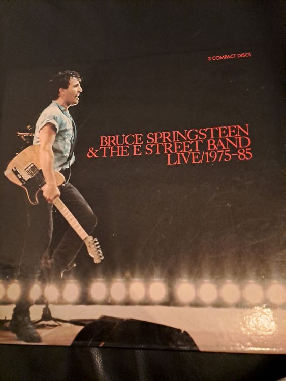 3 CD BOX BRUCE SORINGSTEEN "LIVE 1975 - 85 CBS (Gebraucht) in Uetendorf ...