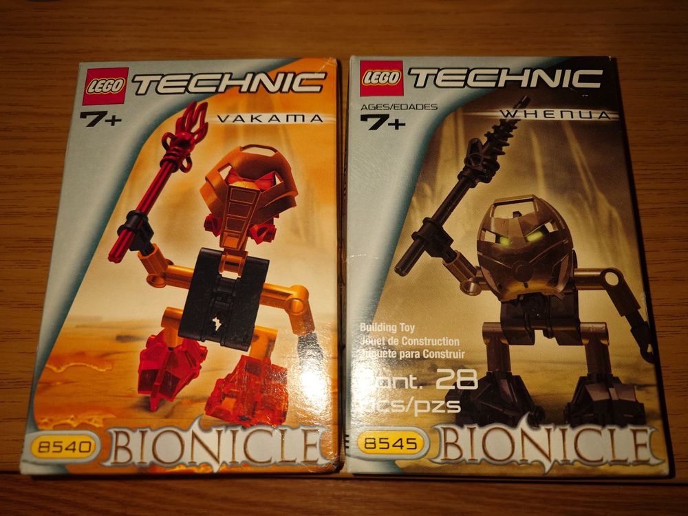 Lego® Bionicle® 6x Mata & 6x Turaga OVP / ungeöffnet (2001) | Kaufen ...