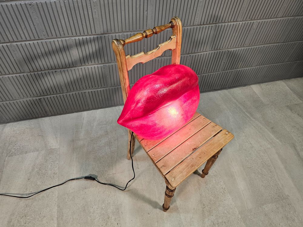 Kussmund Leuchte Kiss Lips Lippen Lamp, Dekolampe Kusslampe (Gebraucht ...