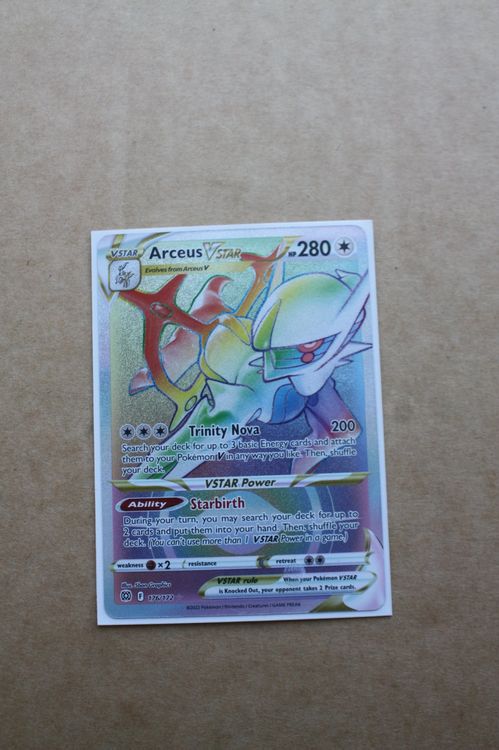 Arceus vstar- Pokemon | Kaufen auf Ricardo