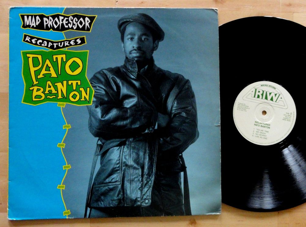 LP PATO BANTON mad professor recaptured 1989 UK REGGAE DUB (Gebraucht ...