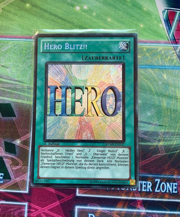 Yugioh Karte Hero Blitz!! Holo | Kaufen auf Ricardo