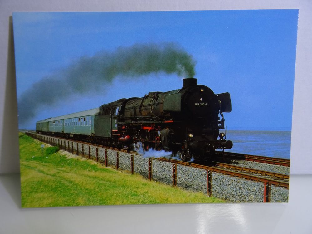 Postkarte Dampflokomotive DB 012 100 Hindenburgdamm 8.1970 (Gebraucht) in Teufen AR für CHF 1.5 ...