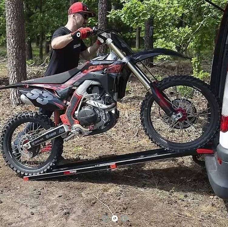 Motorrad Auffahr-, Laderampe Proworks Premium 250 kg (Gebraucht) in ...