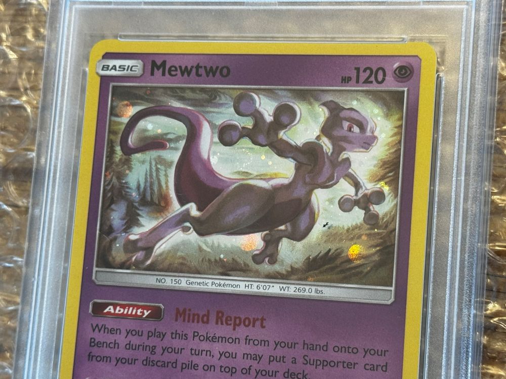 Pokemon PSA 8 Mewtwo Mewtu HOLO SM214 2019 A (Gebraucht) in Stachen für ...