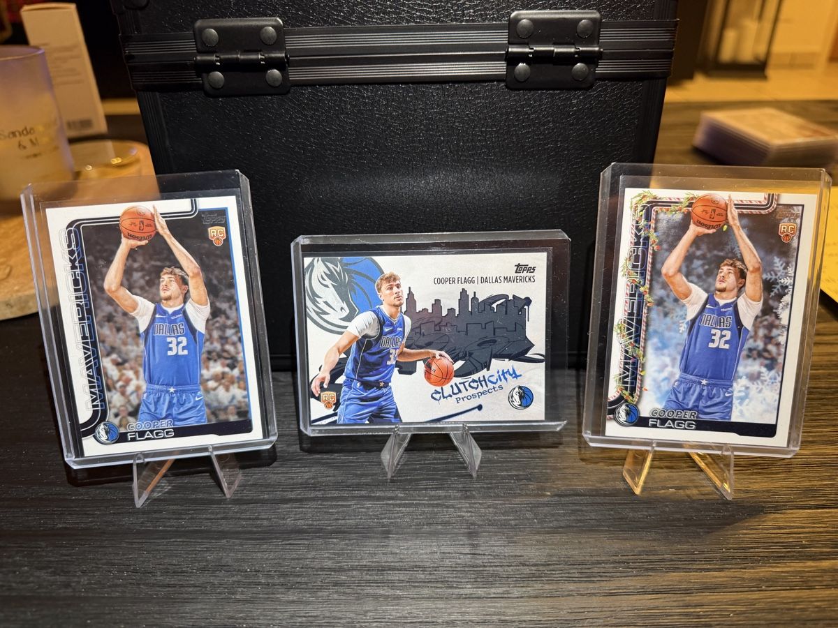 2025-26 Topps Cooper Flagg Base + Clutch City + Holiday SET (Neu ...