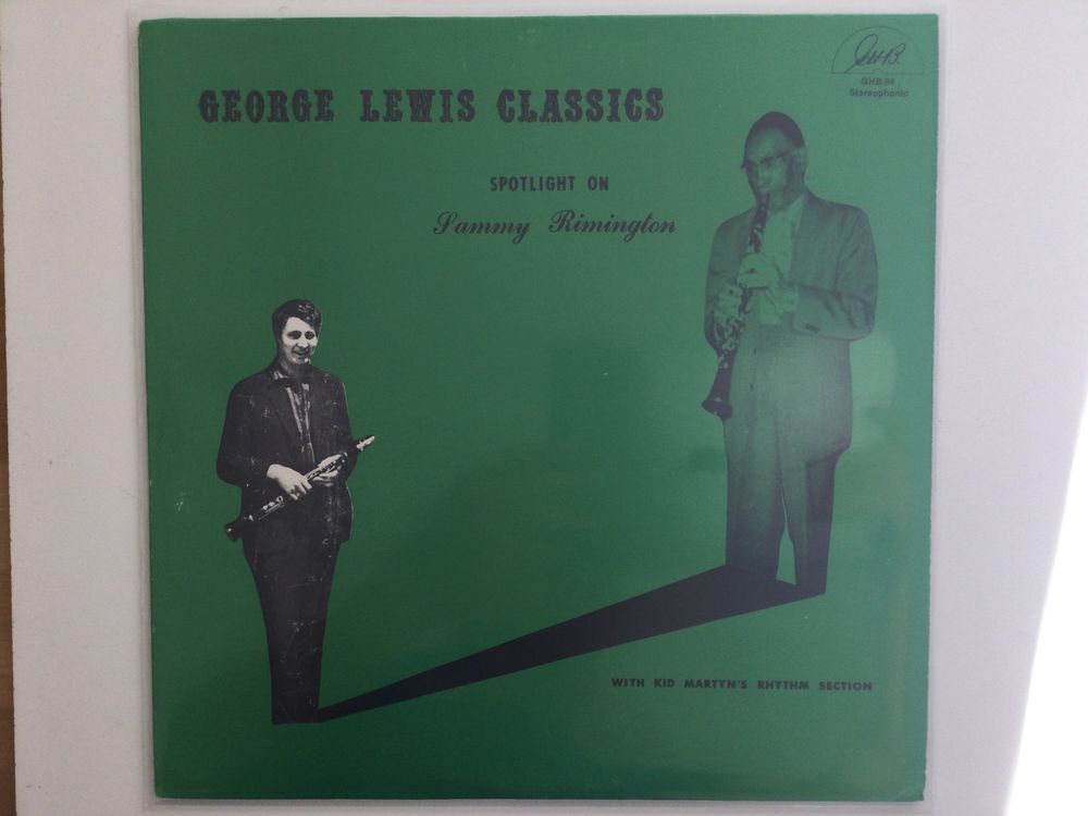 Sammy Rimington LP - George Lewis Classics (Gebraucht) in Gutenswil für ...
