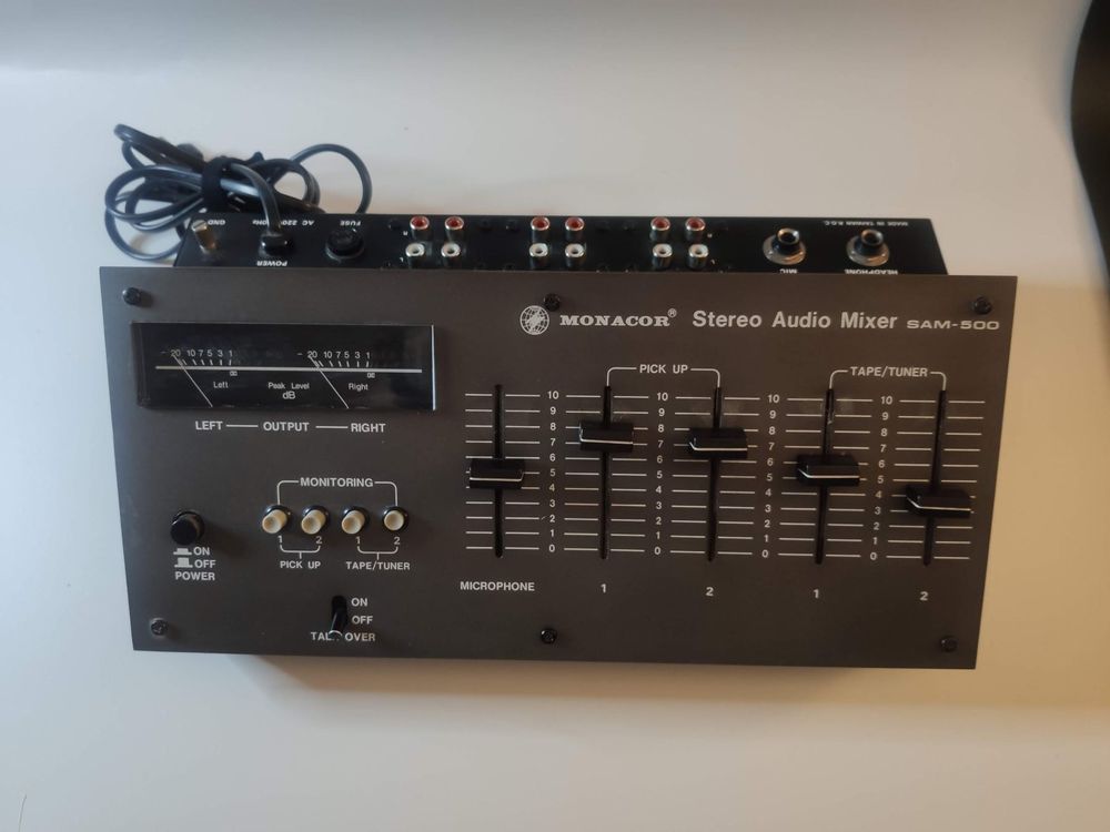 Monacor SAM-500 STEREO AUDIO MIXER | Kaufen auf Ricardo