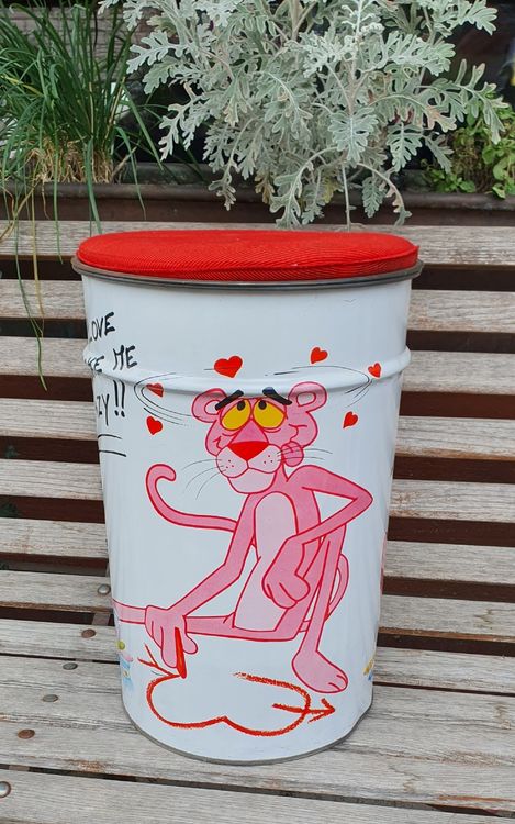 cooler Pink Panther Sitz Hocker 80er Jahre (Gebraucht) in Neerach für ...