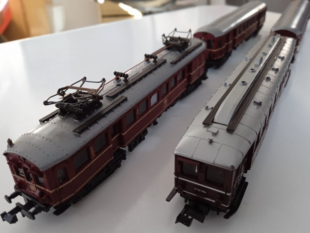 Spur N Minitrix VT 62 / Roco ET 485 | Kaufen auf Ricardo