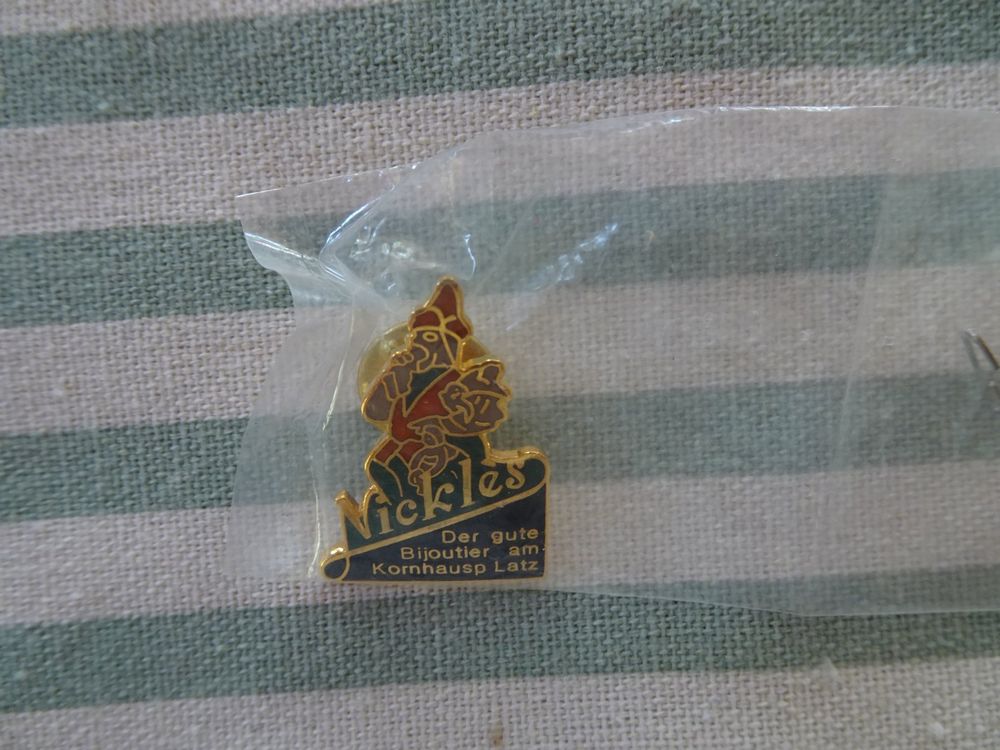 NEUER Pin Bijouterie Nicklés am Kornhausplatz Bern - M165 (Neu (gemäss ...
