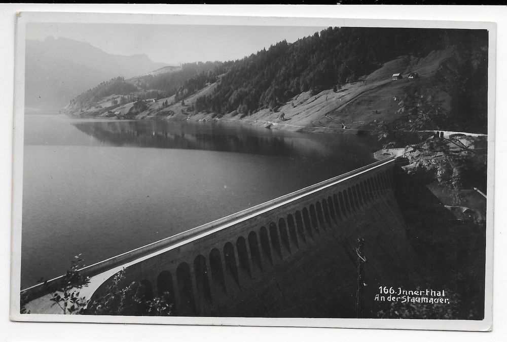 AK,Innerthal, an der Staumauer | Kaufen auf Ricardo