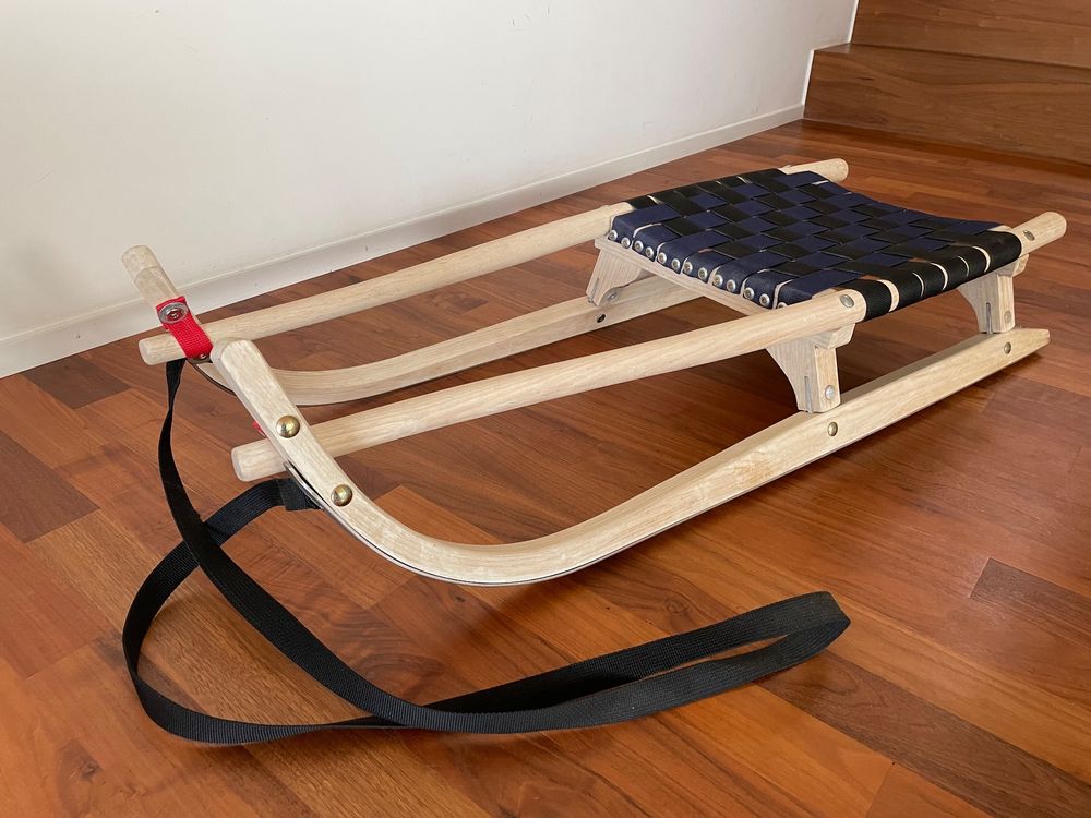 Rennrodel aus Eschenholz | Kaufen auf Ricardo