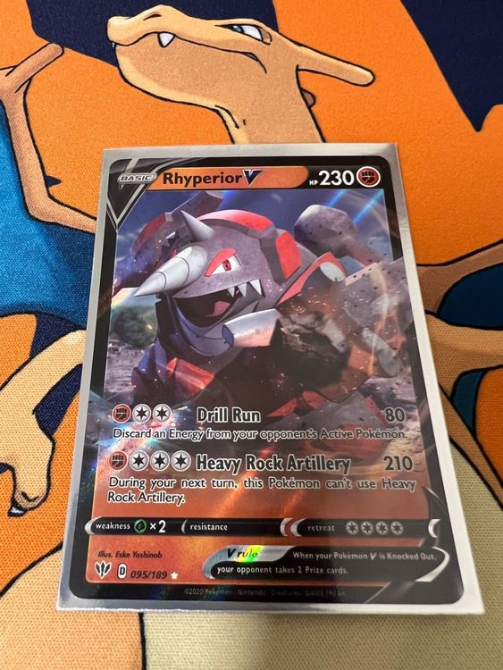 Pokemon - Rhyperior V (DAA 95) - Darkness Ablaze | Acheter sur Ricardo