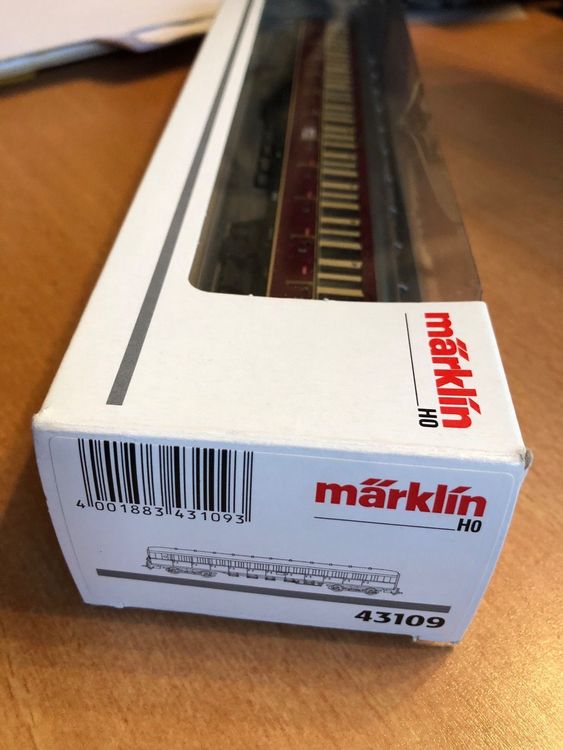 Märklin 43109 Ruhr-SchnellbahnSchlusslicht/Schaffner-Pfiff (Gebraucht ...