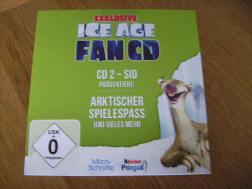 Ice Age, Fan CD, arktischer Spielspaß, OVP | Kaufen auf Ricardo