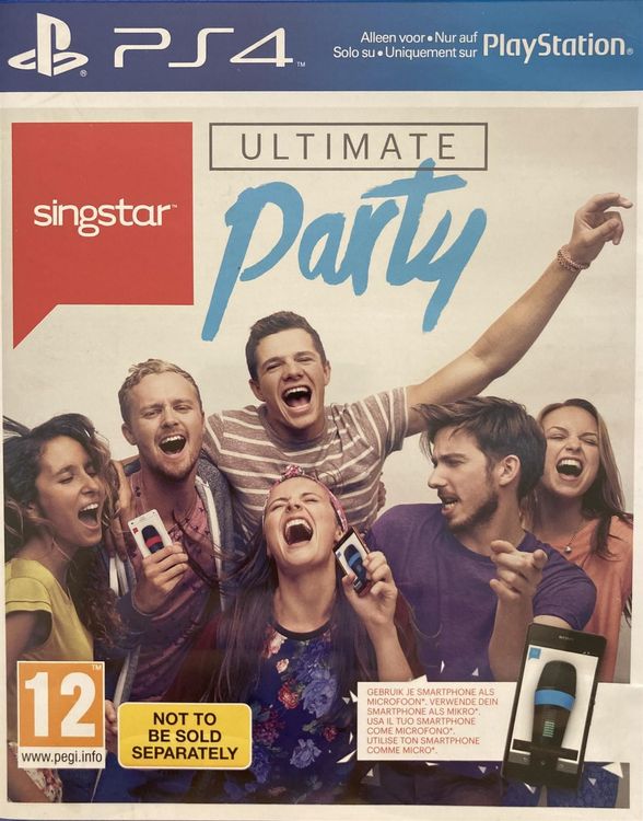 Singstar Ultimate Party - SONY PS4 | Kaufen auf Ricardo