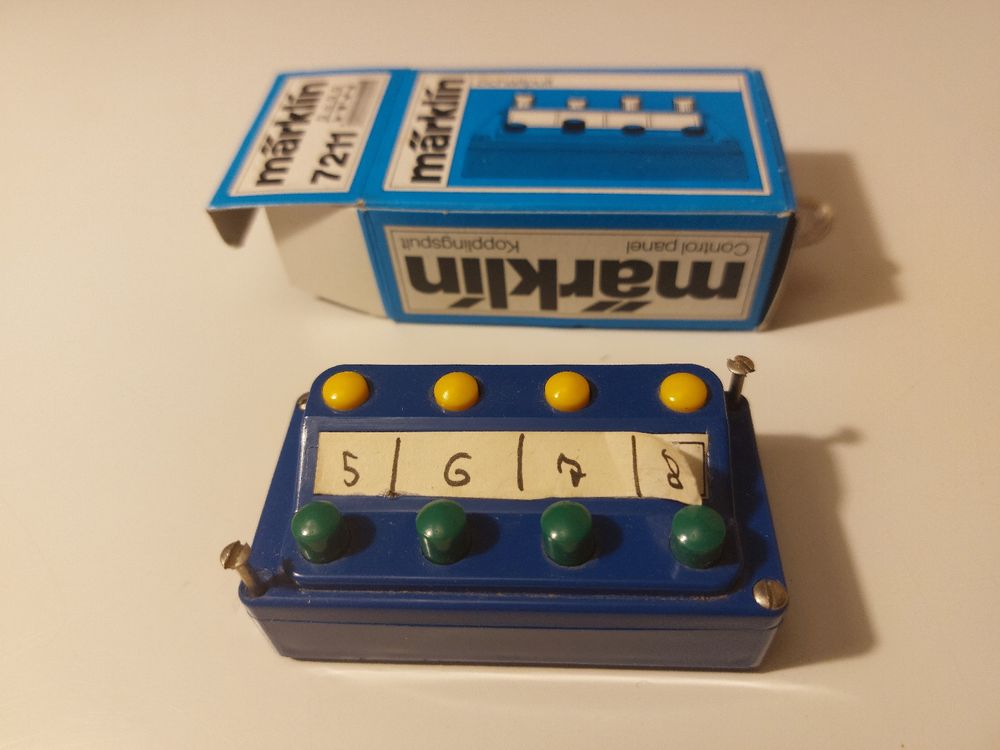 Märklin Schaltpult 7211 mit OVP (Gebraucht) in Wölflinswil für CHF 1.5 ...