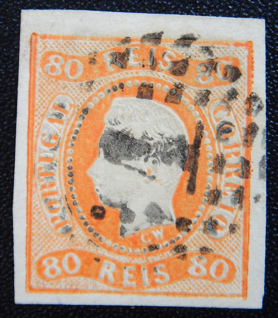 Portugal Kat. 22 gest. 1866 sign. Kat. 100 Euro (D'occasion) à Zürich ...