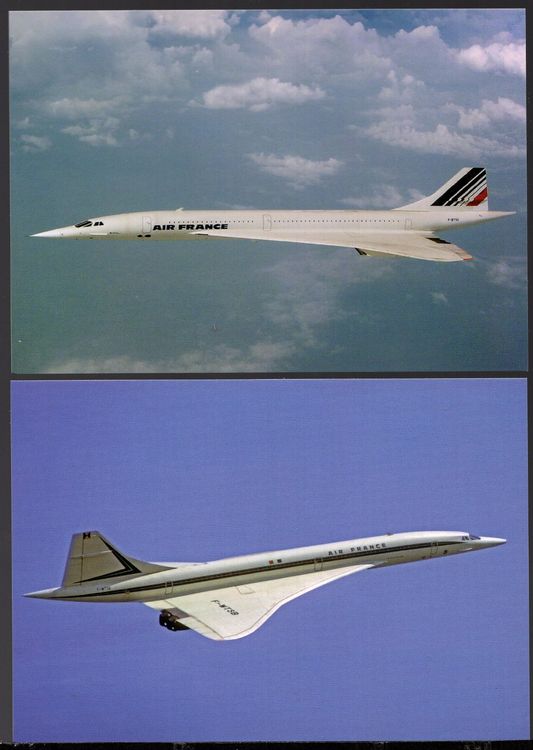 Lot 4 Karten CONCORDE AIR FRANCE | Kaufen auf Ricardo