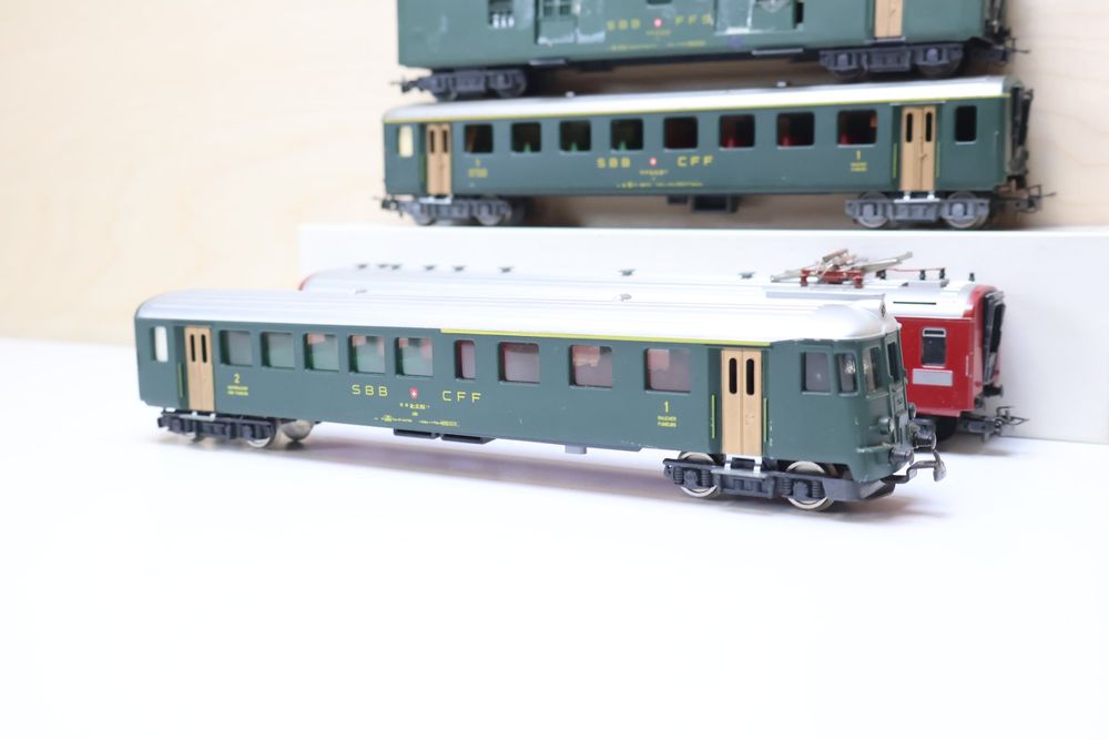 HAG SBB Steuerwagen & Personenwagen Set H0 (Gebraucht) in Winterthur für CHF 75 – mit Lieferung ...