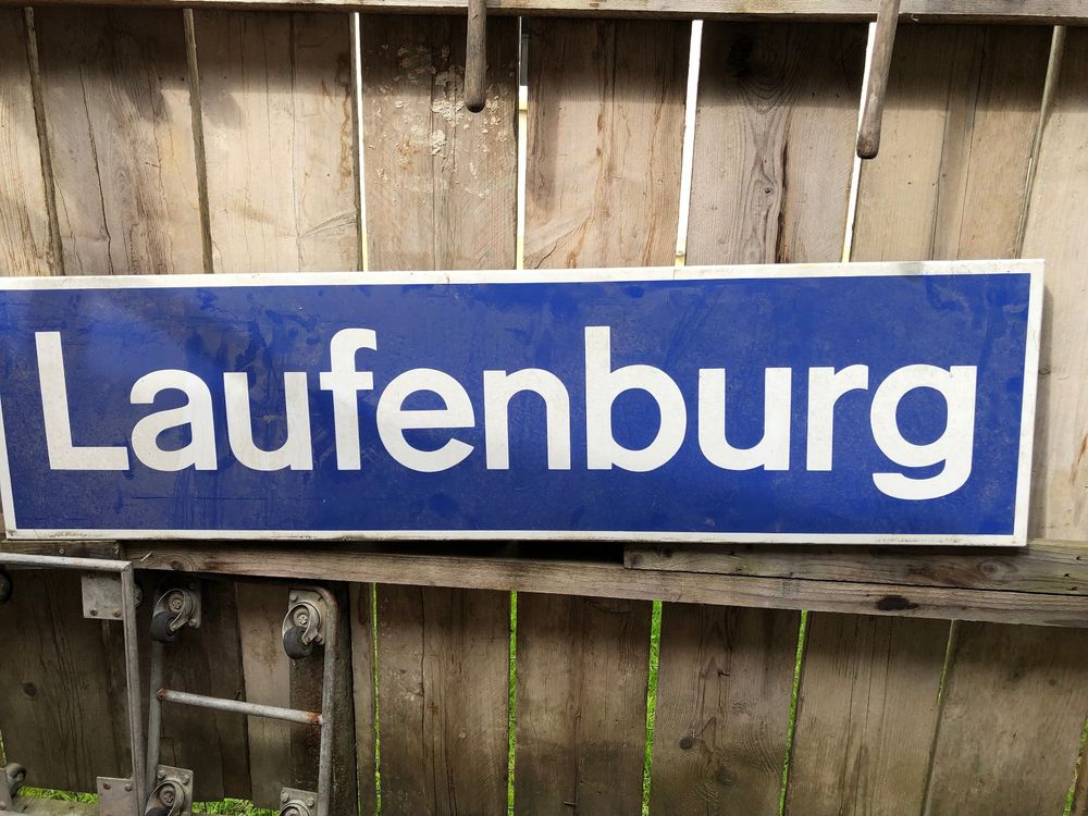 SBB Bahnhofschild aus Email | Kaufen auf Ricardo