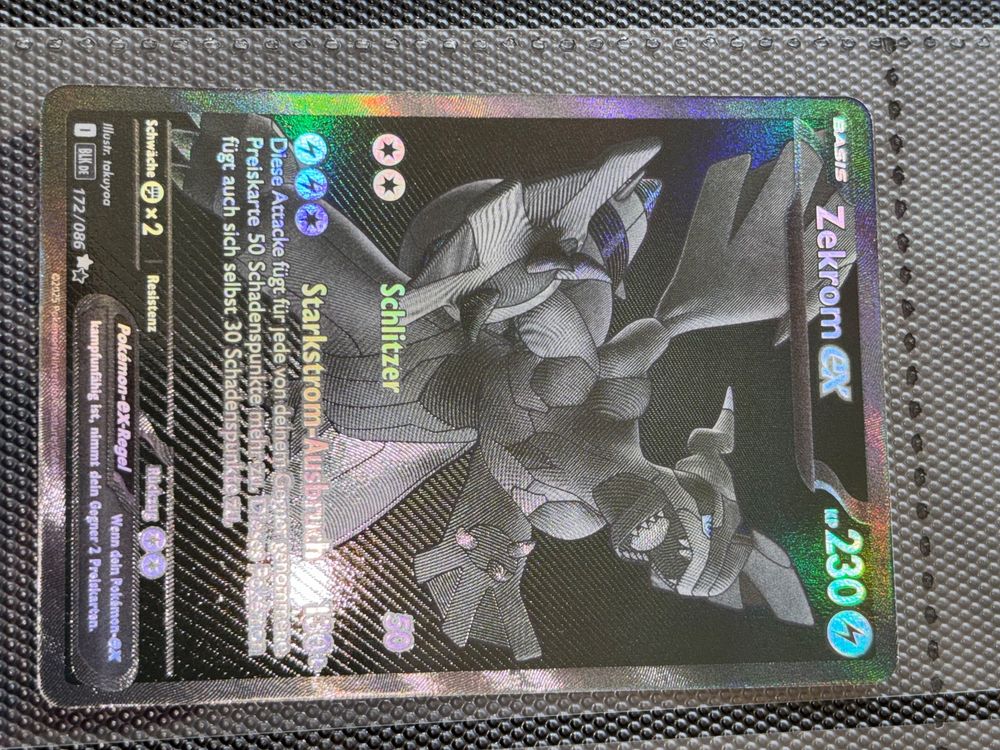 Pokémon Zekrom BLK172/86 Black and White Rare (Gebraucht) in Nidau für ...